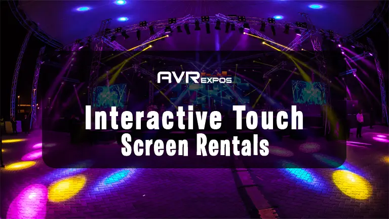 Interactive Touch Screen Rentals | Rent Touch Displays